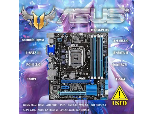 Click here for B75M-PLUS Desktop Motherboard B75 Socket A 1155 i3... prices