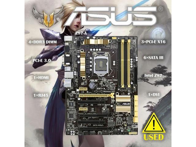 Click here for Z87-A Motherboard Z87 Socket A 1150 i7 i5 i3 DDR3... prices