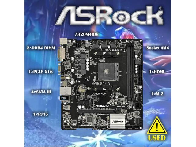 Click here for A320 Chipset AM4 Interface A320M-HDV Desktop PC Mo... prices
