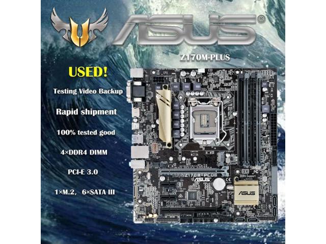 Click here for Z170M-PLUS 1151 pin DDR4 Z170 motherboard prices