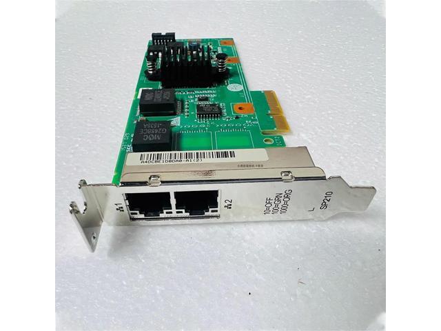 Click here for For SP210 I350T2 Dual Port Gigabit LAN Card CN21IT... prices