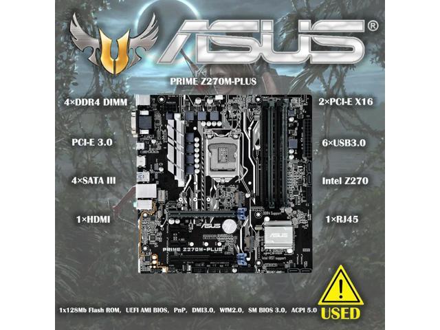 Click here for PRIME Z270M-PLUS Motherboard 1151 Motherboard DDR4... prices