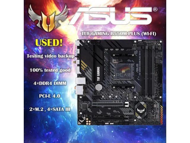 Click here for TUF GAMING B550M PLUS (WI-FI) Micro-ATX B550M Moth... prices