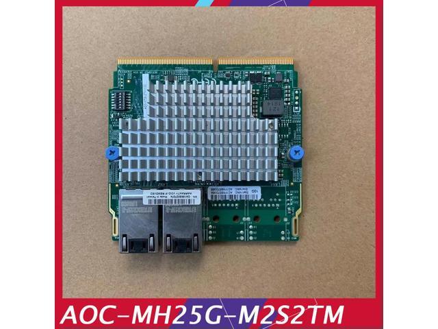 Click here for AOC-MH25G-M2S2TM Server NIC SIOM Dual 25G Optical... prices