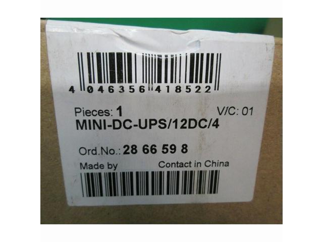 Click here for 2866598 MINI-DC-UPS/12DC/4 For Phoenix UPS Uninter... prices