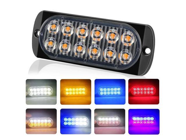 Click here for 2x Truck 12V 24V 6smd LED Strobe Warning Light Str... prices