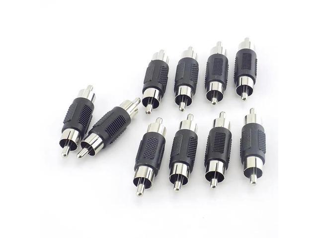 Click here for 10pcs/lot Video Adapter RCA Male to Male Connector... prices