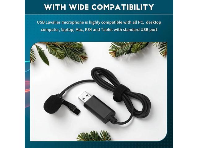 Click here for Universal USB Microphone Lavalier Microphone Clip-... prices