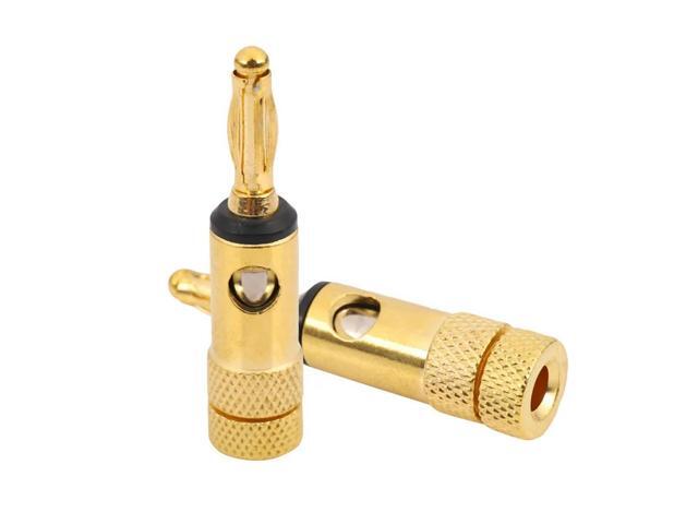 Click here for Gold Plated Banana Plugs 12 Red 12 Black 4Mm 24 Pc... prices