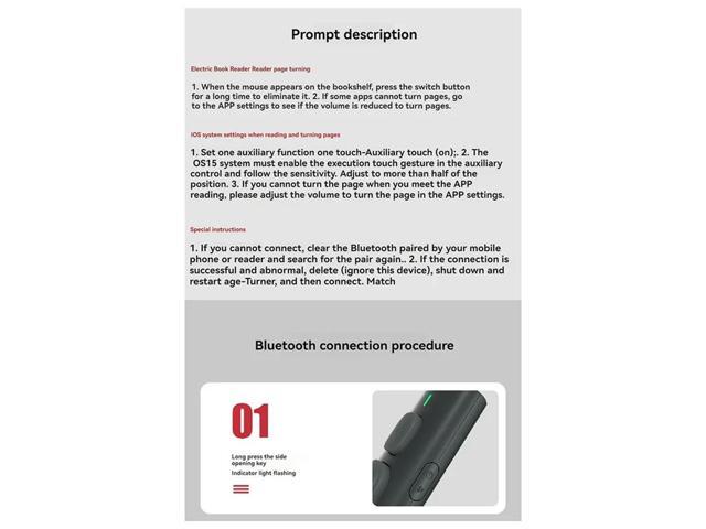 Click here for BT Page Turner For Ebook Reader Smartphone Bluetoo... prices