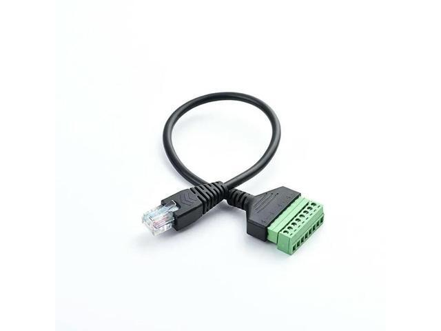 Click here for RJ45 to Screw Terminal Block 8p connector Ethernet... prices