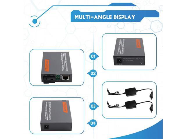 Click here for Fiber Optical Media Converter Gigabit 1000Mbps HTB... prices