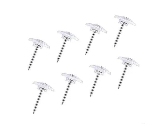Click here for 100pcs Transparent Thumb Tacks Set for Cork Board... prices