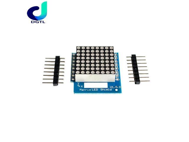 Click here for Matrix LED Shield V1.0.0 for WEMOS D1 mini prices