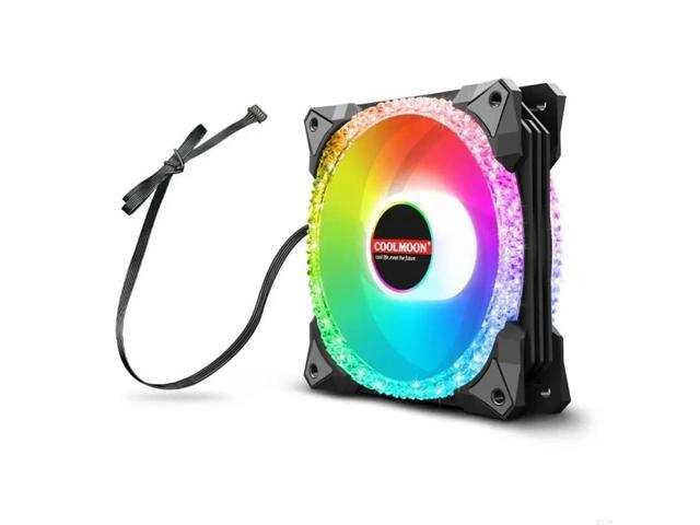 Click here for COOLMOON AS2 12cm Double Hydraulic Bearing RGB Coo... prices