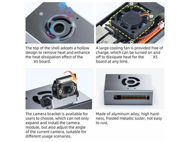Click here for Main Control Chassis Shell For RDK X5 With Cooling... prices