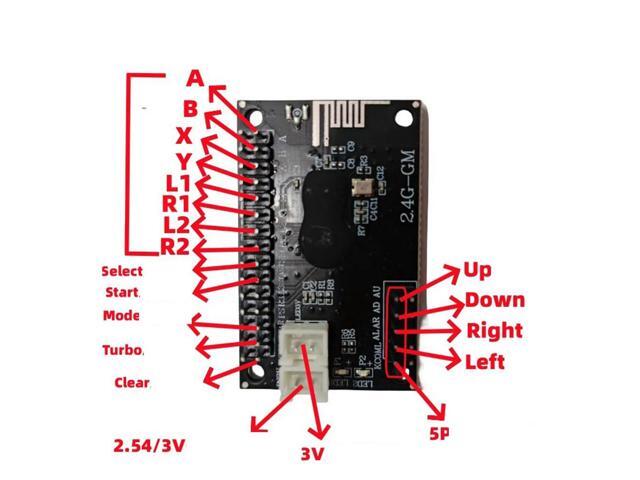 Click here for 2.4G Wireless 2 Players Arcade USB Arcade Zero Del... prices