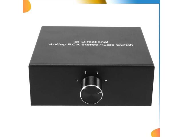 Click here for 4-Way Stereo L/R Sound Channel Bi-Directional Audi... prices