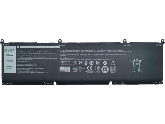 Click here for EPYOBW 69KF2 Laptop Battery 86Wh 11.4V Compatible... prices