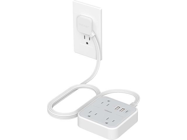 Click here for TESSAN Ultra Thin Flat Extension Cord 5 FT  Slim P... prices