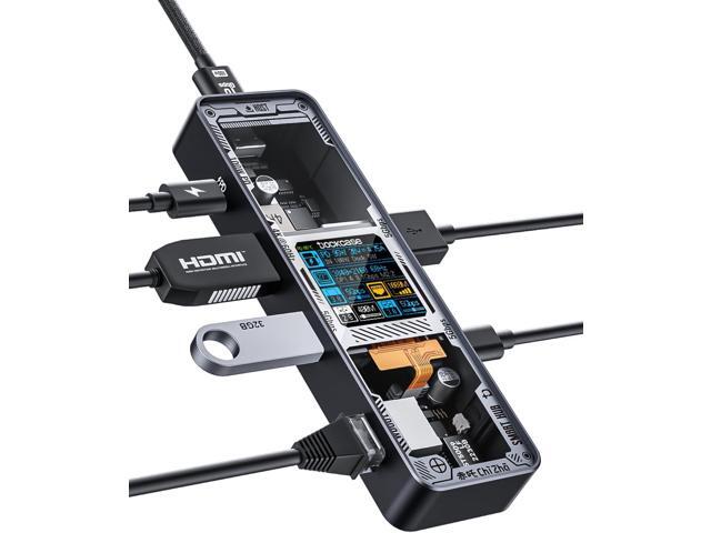 Click here for DOCKCASE Explorer Edition Visual Smart USB C Hub (... prices