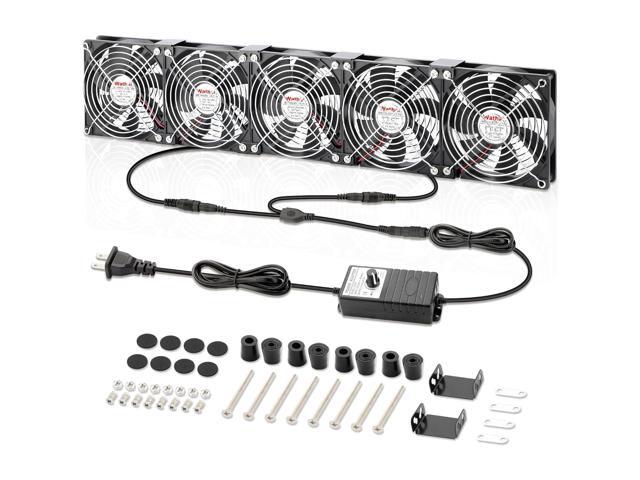 Click here for Wathai 120mm x 5 Small Box Computer Fan with AC Pl... prices