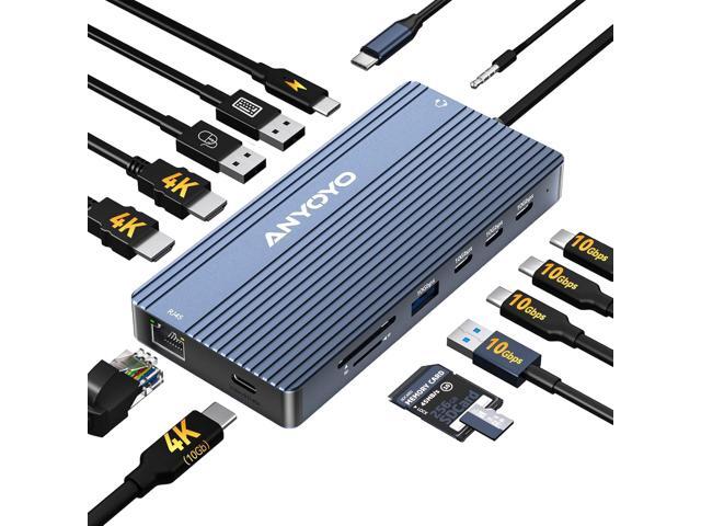 Click here for ANYOYO USB C Docking Station Dual Monitor 14-in-1... prices