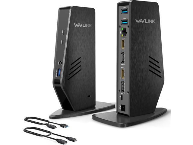 Click here for WAVLINK Universal Laptop Docking Station - Dual Mo... prices