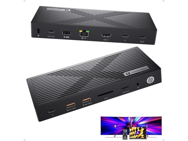 Click here for Thunderbolt 4 Dock  PULWTOP Thunderbolt 4 Hub with... prices