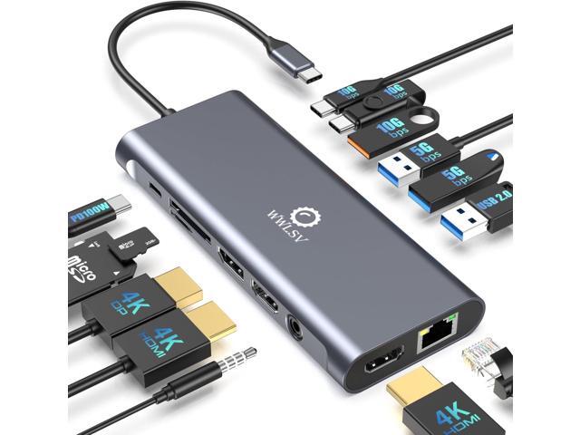 Click here for USB C Docking Station Dual Monitor  14 in 1 Laptop... prices