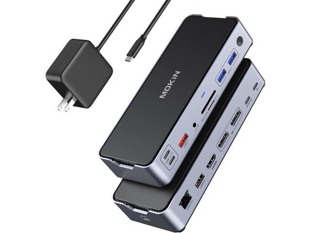 Click here for 8K USB C Laptop Docking Station Dual Monitor MOKiN... prices