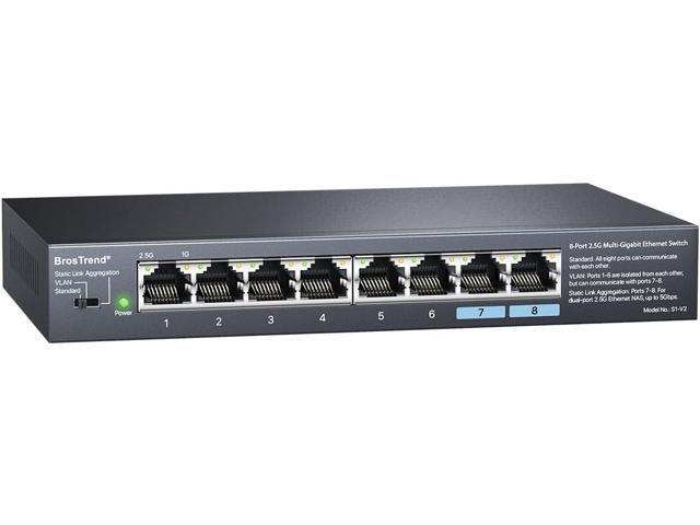 Click here for BrosTrend 2.5Gb Switch  Unmanaged 8 Port Ethernet... prices