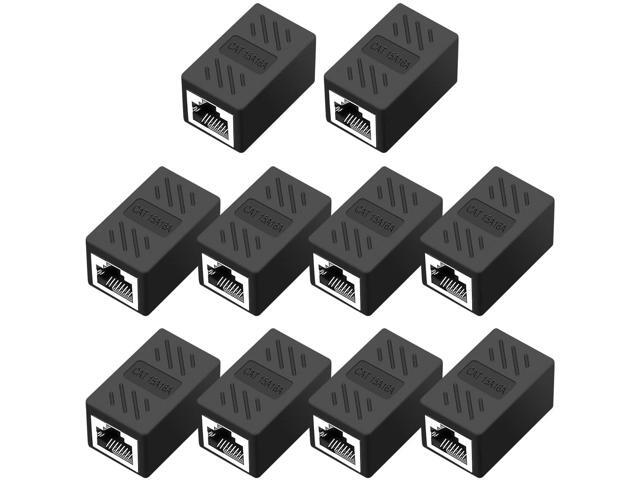 Click here for RJ45 Cat6 Coupler Ethernet Extender Connector  10... prices