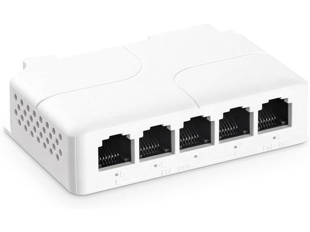 Click here for YuLinca 5 Port PoE Extender with 1 PoE in 4 PoE Ou... prices