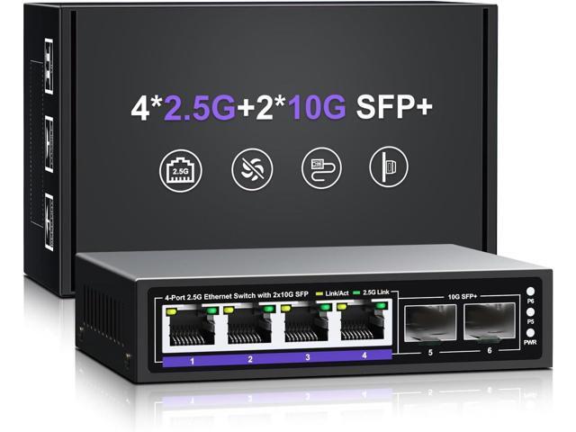 Click here for 6 Port 2.5G Unmanaged Ethernet Switch  4 x 2.5G Ba... prices