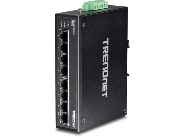 Click here for TRENDnet 8-Port Hardened Industrial Gigabit DIN-Ra... prices