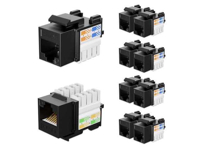 Click here for iwillink 10Gbps Cat6 Ethernet Coupler - 90-Degree... prices