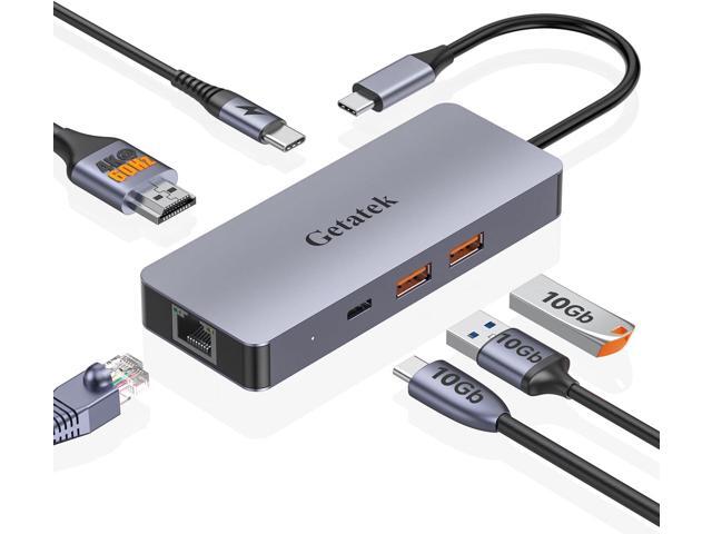 Click here for USB-C Ethernet Hub - 6 Port Adapter with 4K@60Hz H... prices