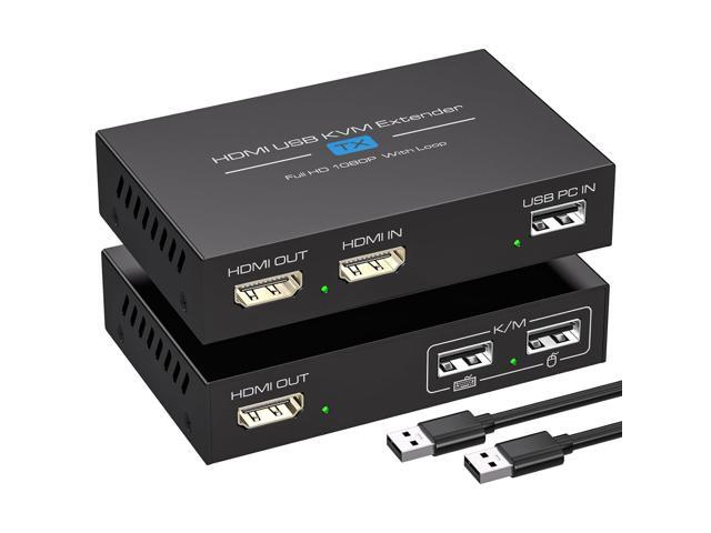 Click here for VPFET HDMI KVM USB Extender 394ft 120M Over Cat 5e... prices