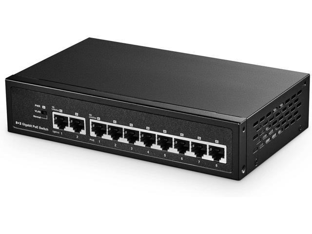 Click here for Binardat 10 Port Gigabit POE Switch  8 POE+ Ports... prices
