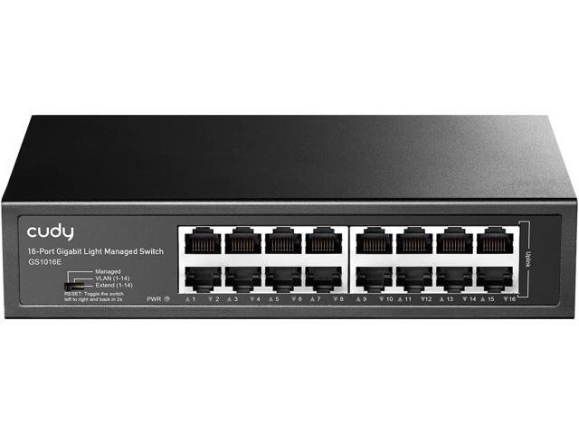 Click here for Cudy GS1016E 16 Port Light Smart Managed Gigabit S... prices
