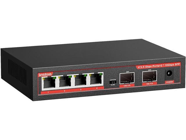 Click here for 6 Port 2.5G Switch 4×2.5G Ports + 2x10G SFP Ethern... prices