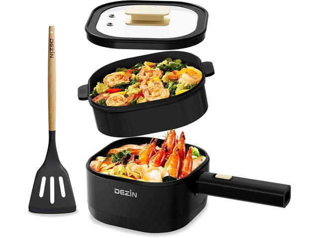 Click here for Dezin 2L Electric Hot Pot with Steamer  Rapid 800W... prices