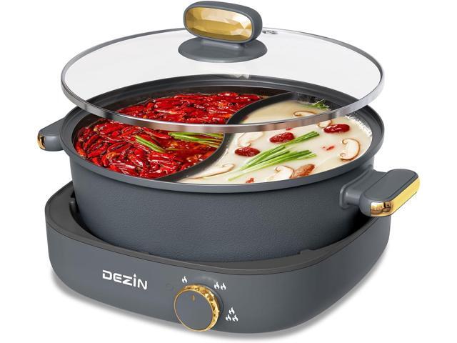 Click here for Dezin Hot Pot Electric with Divider  4L Electric S... prices