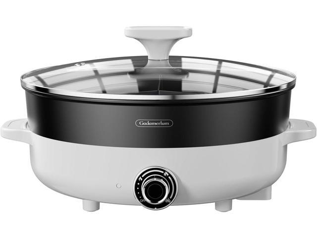 Click here for Hot Pot Electric with Divider  5L Double-Flavor Sh... prices