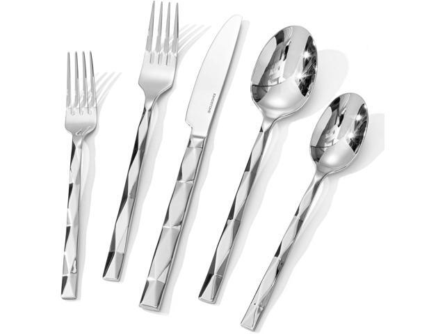 Click here for KINGSTONE Silverware Set  Luxury 40 Piece Flatware... prices