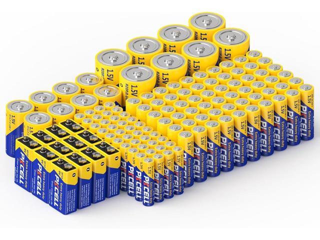 Click here for PKCELL 128 Counts Batteries Combo Pack  60-Count A... prices
