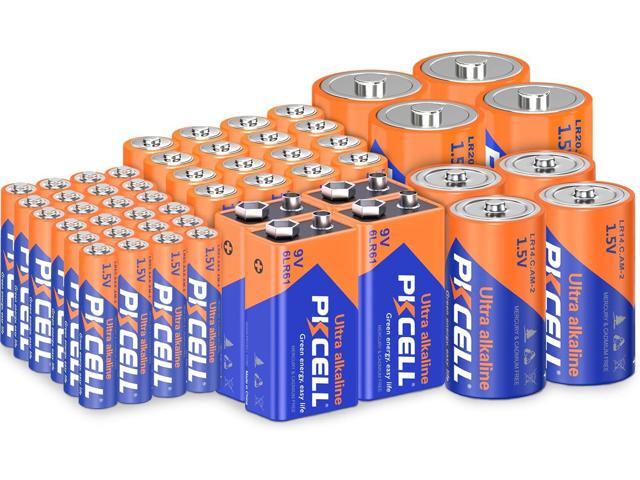 Click here for PKCELL 52 Counts Alkaline Batteries  16 Counts AA... prices