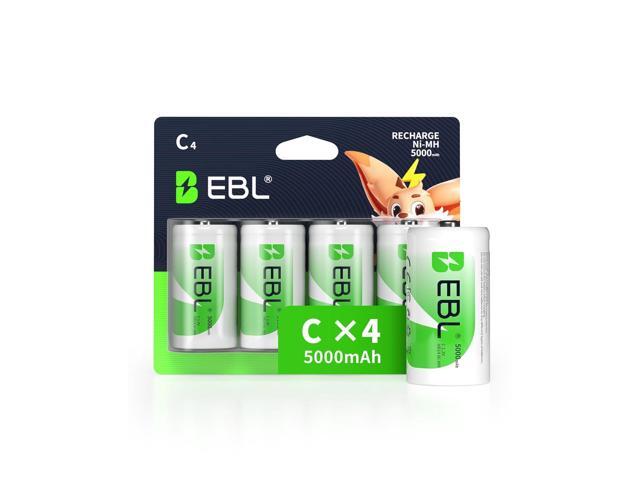 Click here for EBL Rechargeable C Batteries  5000mAh Ni-MH High C... prices