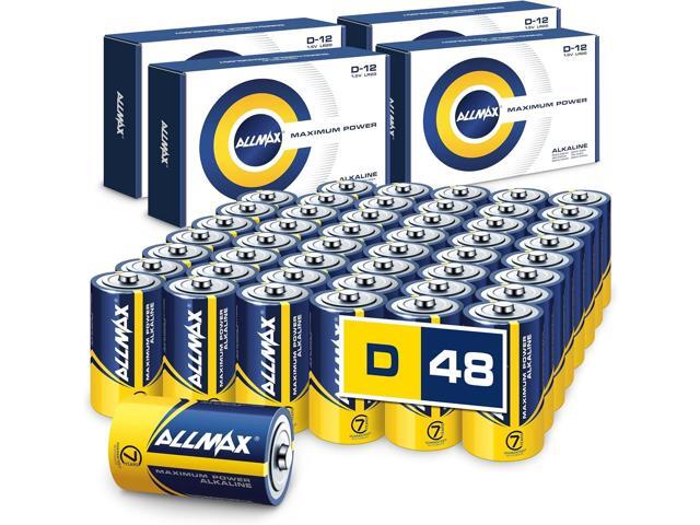 Click here for Allmax D Maximum Power Alkaline Batteries (48 Coun... prices